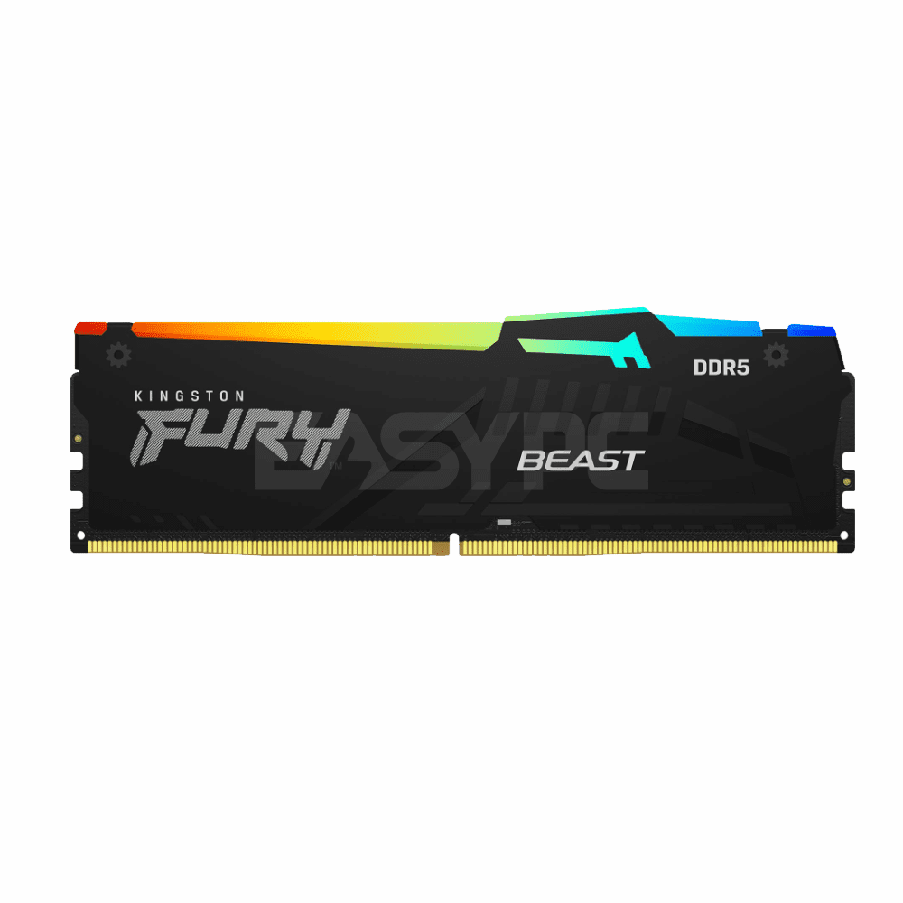 Kingston Fury Beast KF560C40BBA-16 16GB (1x16GB) DDR5 6000MT/s CL40 Bl – EasyPC