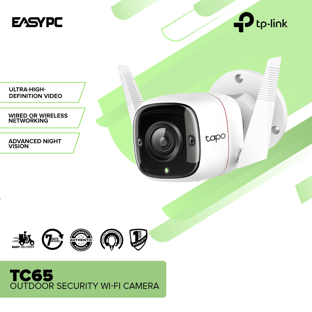 TP-Link TC65 Outdoor Security Wi-Fi Camera – EasyPC