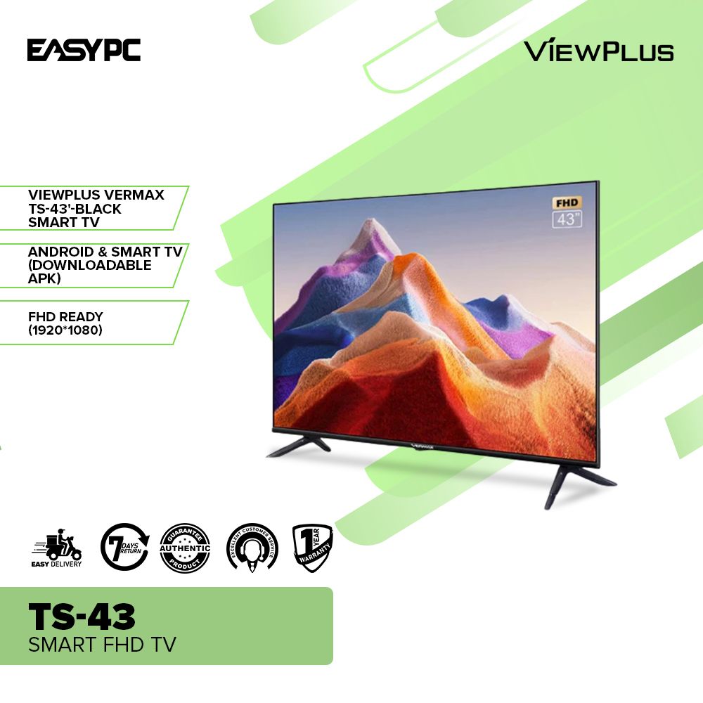 Viewplus TS-43 Smart FHD TV – EasyPC
