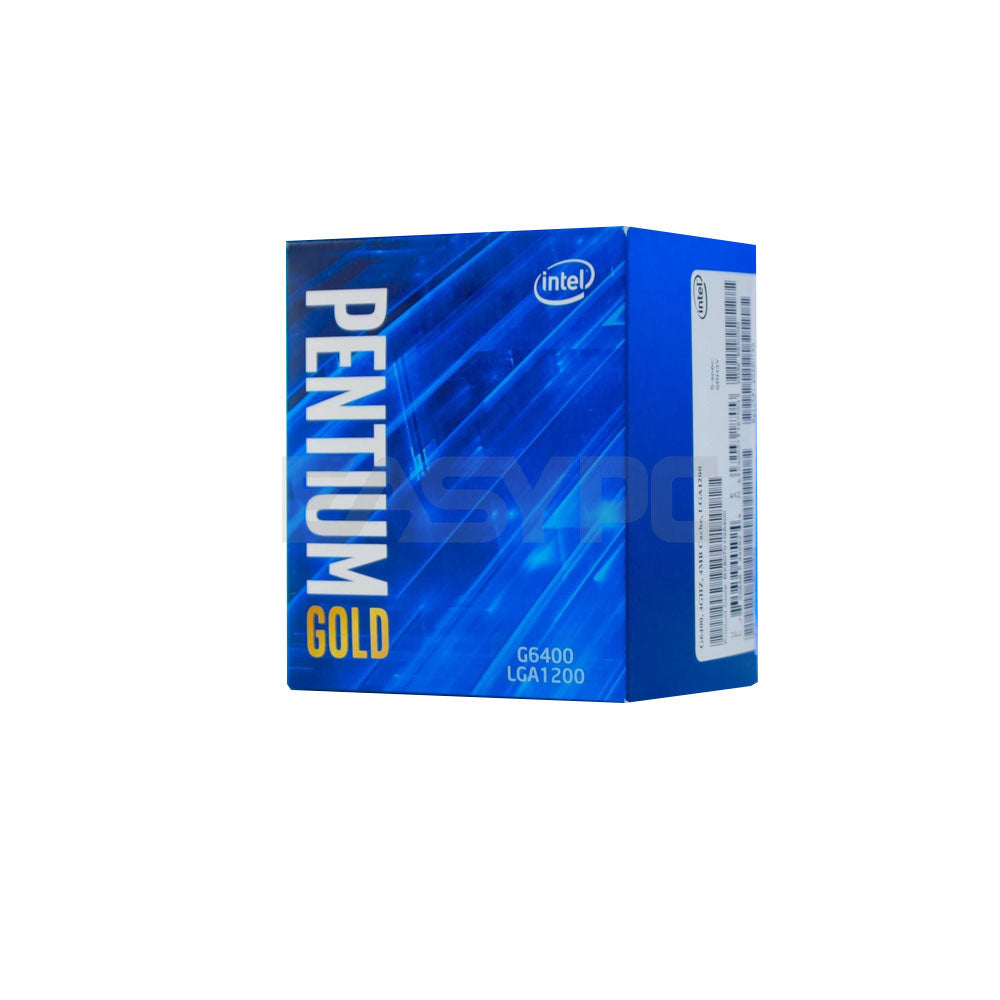 Intel Pentium G6400 4GHz 2C-4T DDR4-2666 LGA 1200 Comet Lake Processor ...