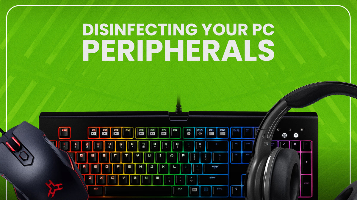 Disinfecting your PC Peripherals: How to Clean Your Keyboard, Mouse ...