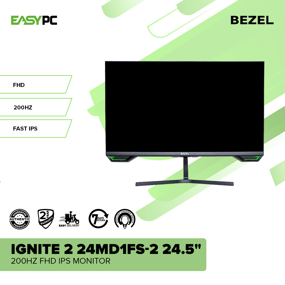 Bezel Ignite 2 24MD1FS-2 24.5" 200Hz FHD IPS Monitor – EasyPC