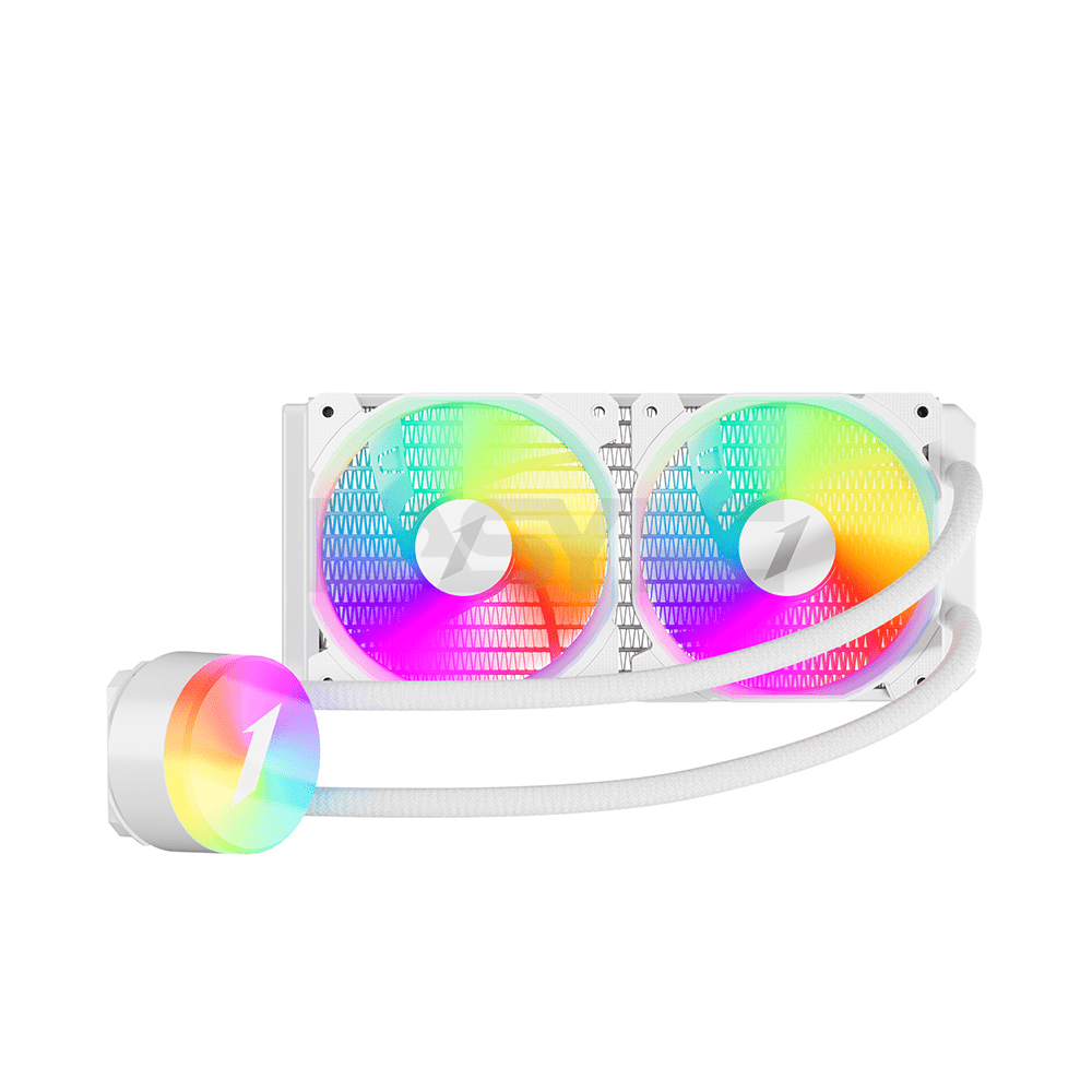 1stplayer Thunderstorm TS2 240 ARGB AIO CPU Liquid Cooler White – EasyPC