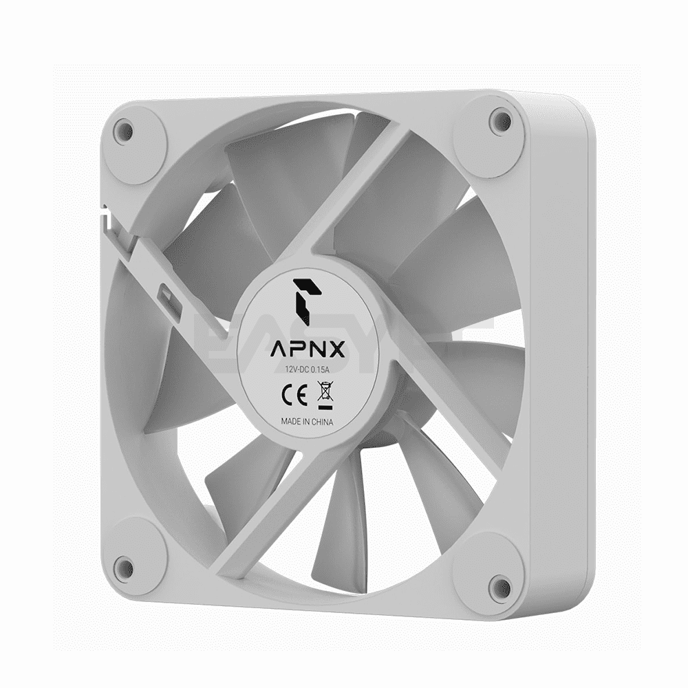 APNX FP1-120 PWM ARGB Chassis Fan White – EasyPC