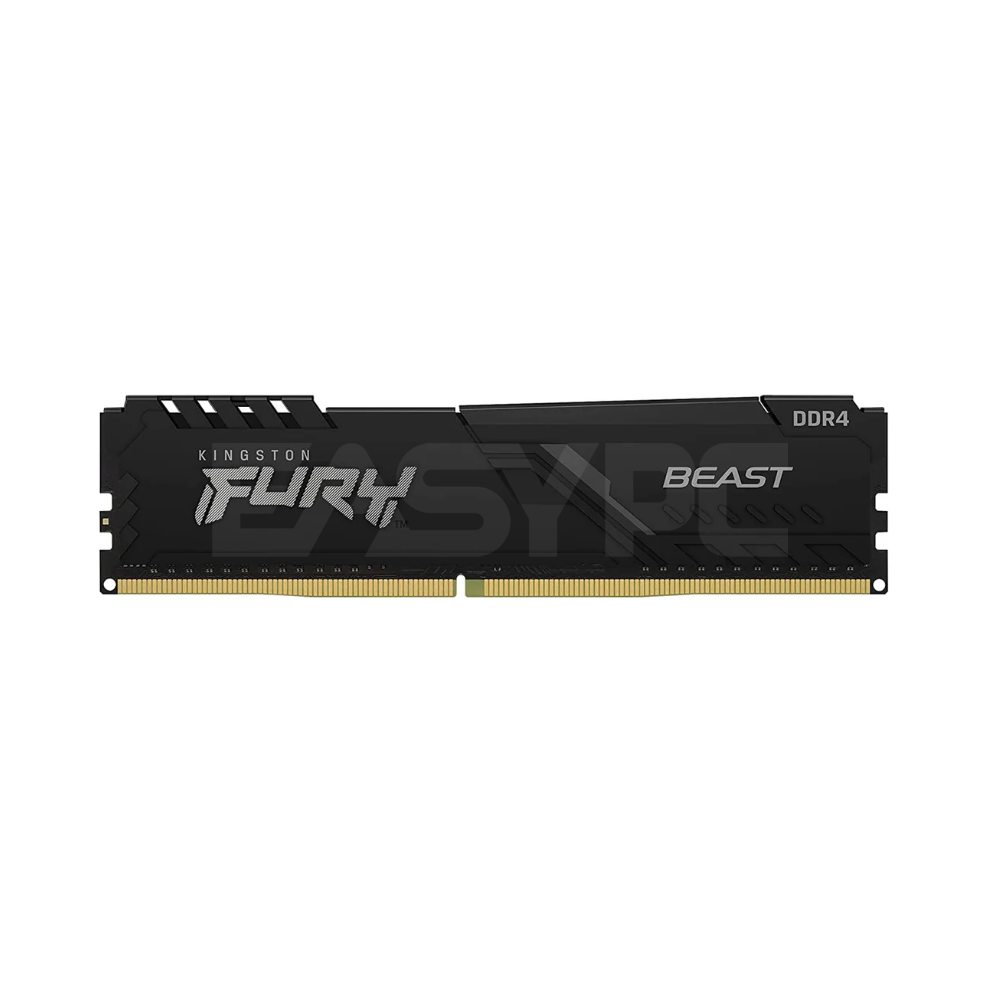 Kingston Fury Beast 16gb KF432C16BB1/16 1x16 3200MHz Ddr4 Memory Black – EasyPC