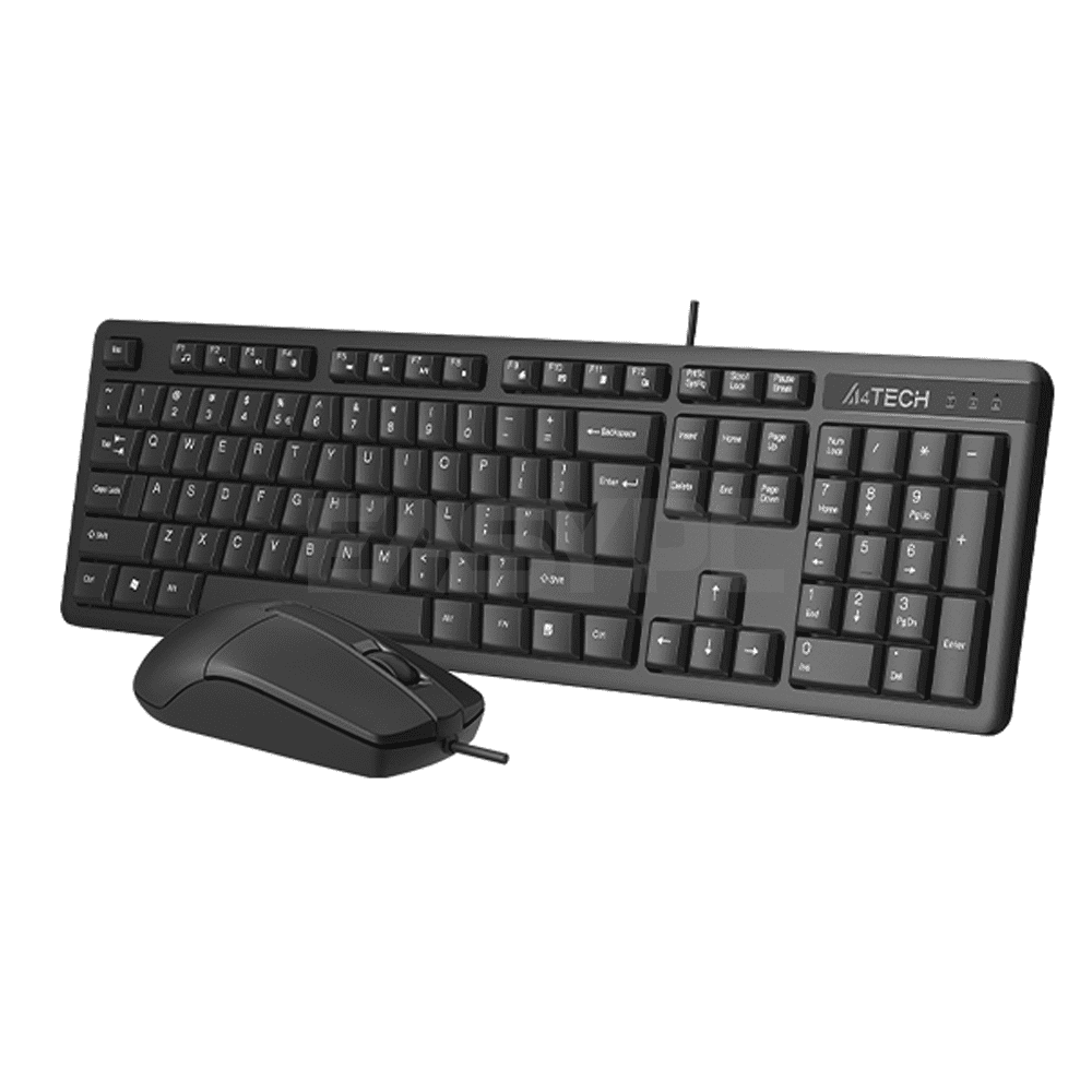 A4Tech KRS-3330 USB Keyboard and Mouse Black – EasyPC