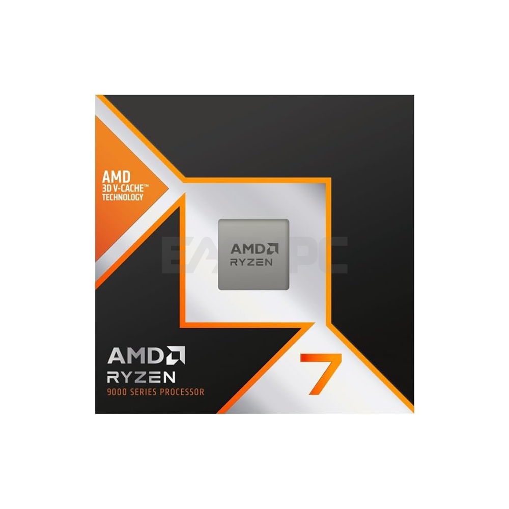 AMD RYZEN 7 9800X3D AM5 D5 5.2ghz with Radeon Graphics processor – EasyPC