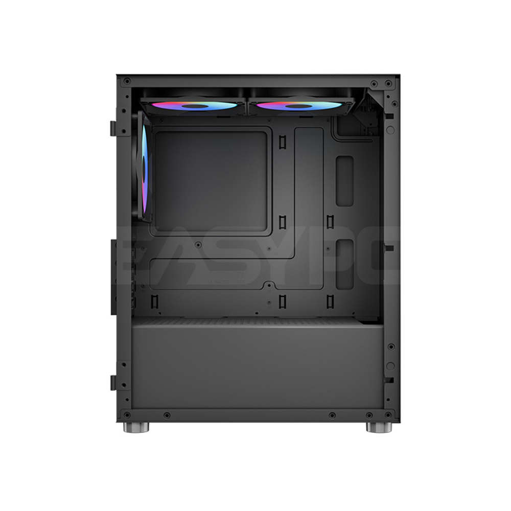 Aerocool CS111 G-BK-V2 Micro ATX Glass Side Panel With 3 FRGB Fans Gam ...