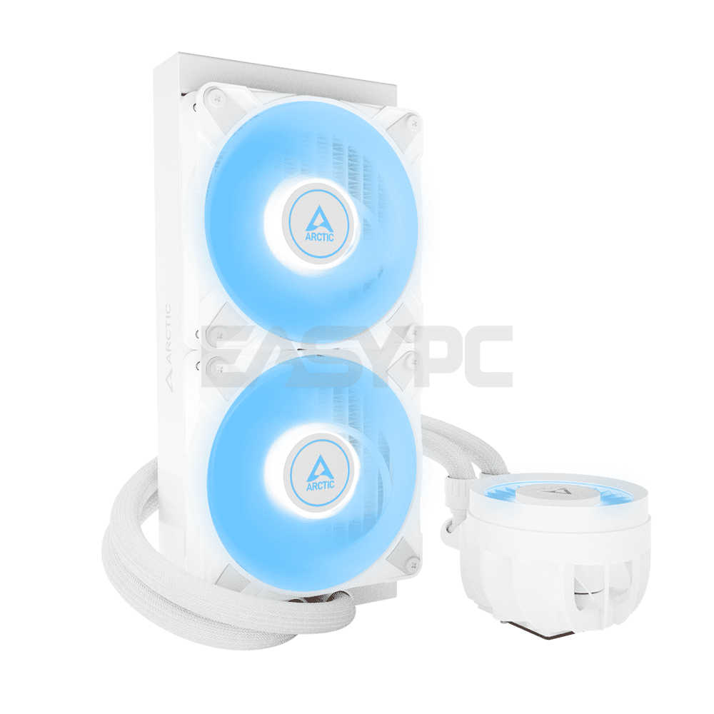 Arctic LIQUID FREEZER III 240 A-RGB WHITE Multi Compatible All-in-One ...