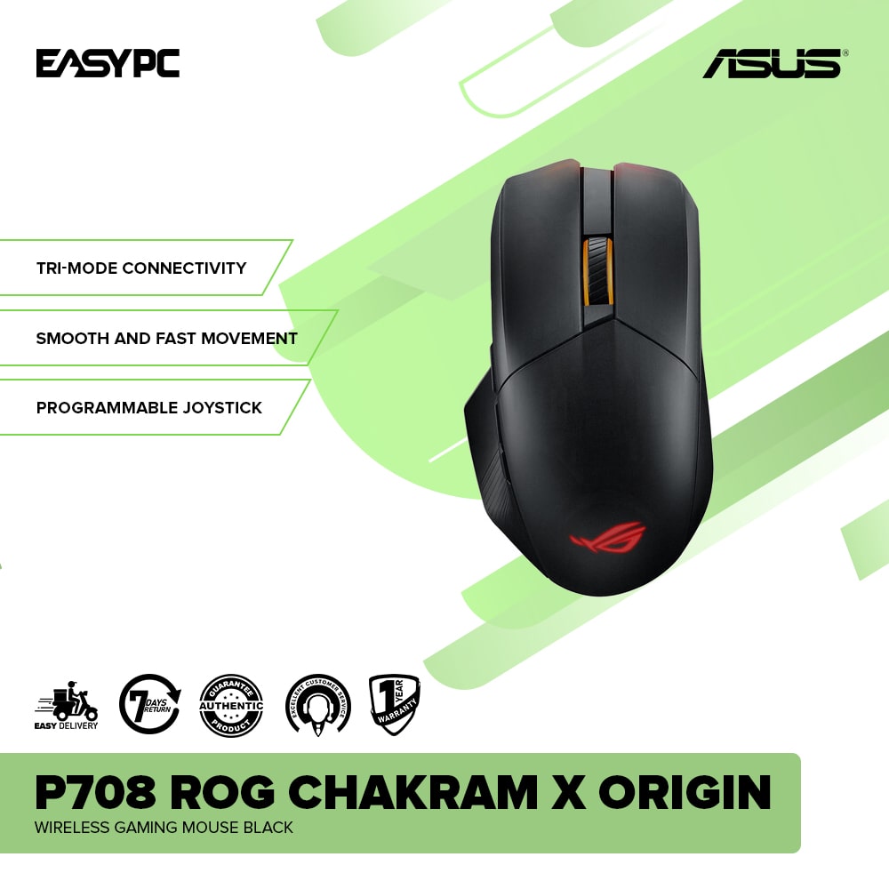 Asus P708 ROG Chakram X Origin Wireless Gaming Mouse Black – EasyPC