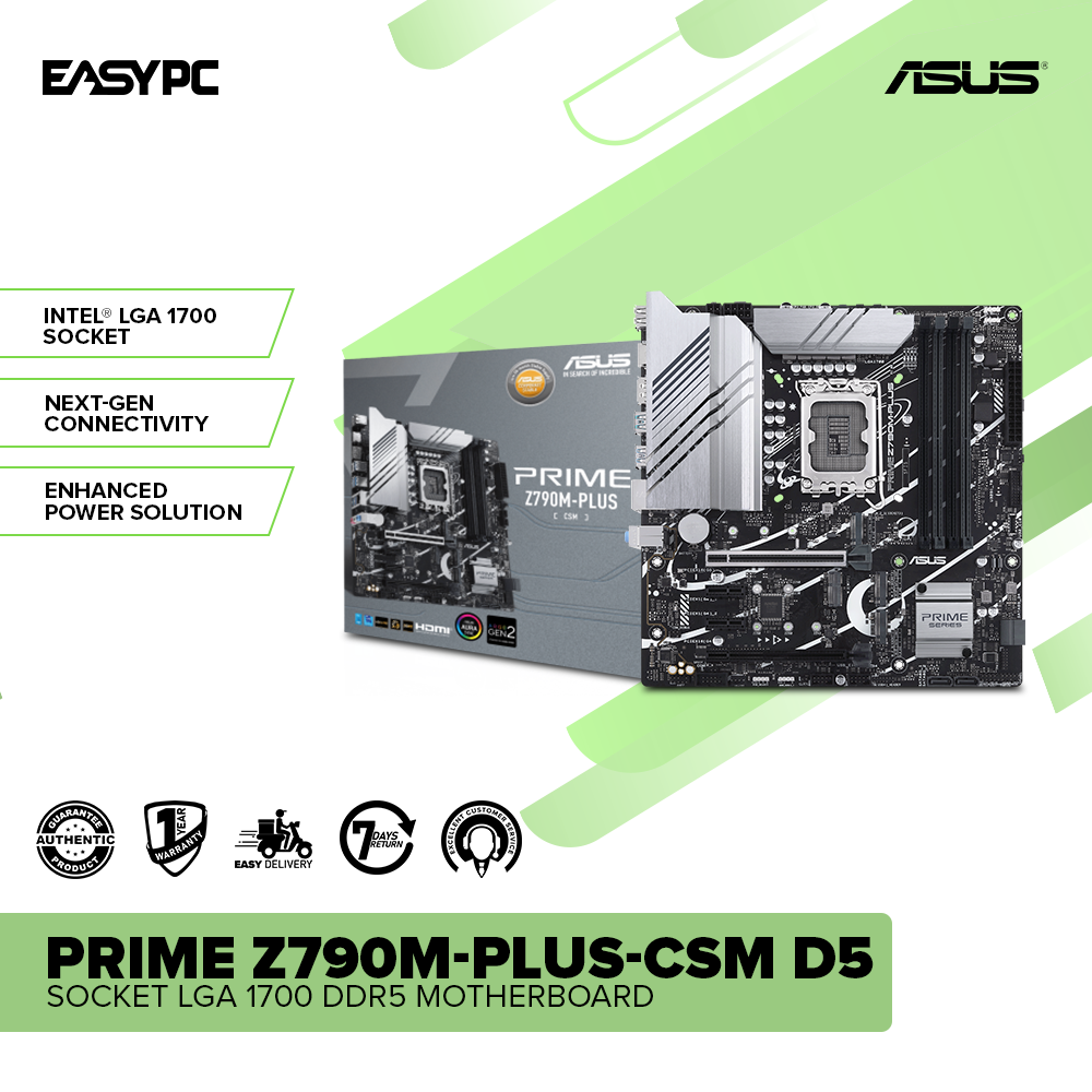 ASUS Prime Z790M-Plus-CSM D5 LGA 1700 DDR5 Motherboard – EasyPC