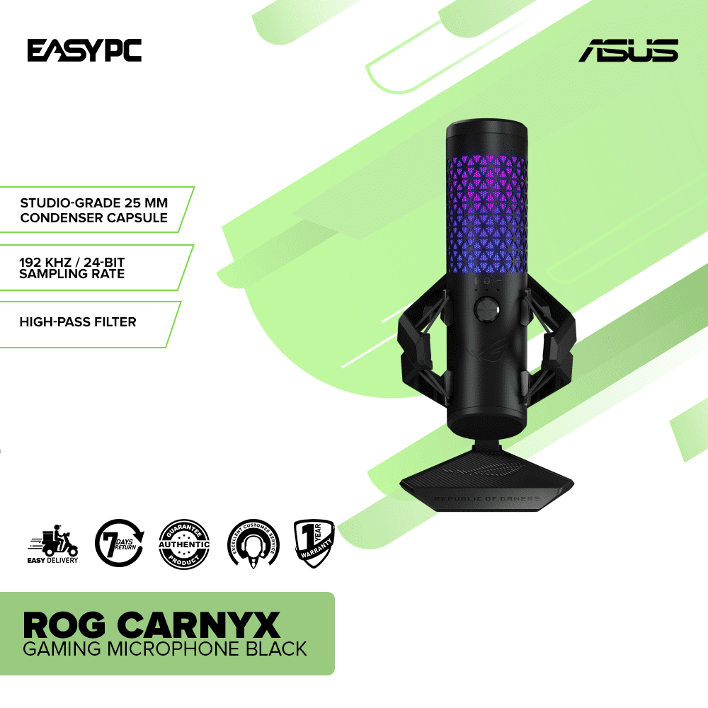 Asus ROG Carnyx Gaming Microphone Black – EasyPC