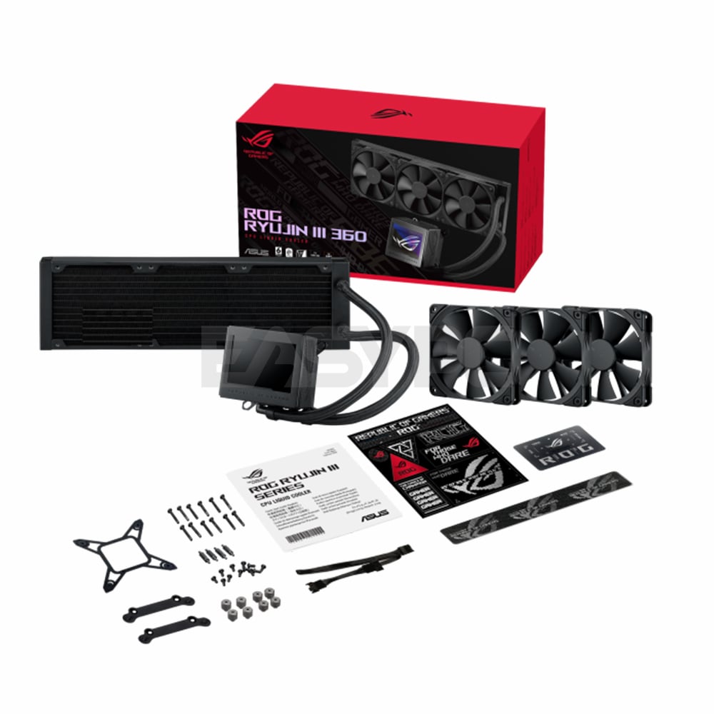 Asus ROG RYUJIN III 360 ARGB Liquid Cooler Black – EasyPC