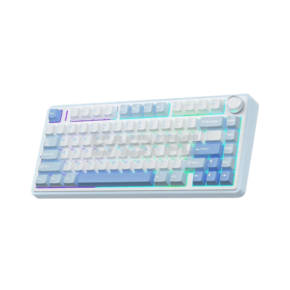 Aula F75 RGB Gaming Mechanical Hotswappable Keyboard Seasalt Blue – EasyPC