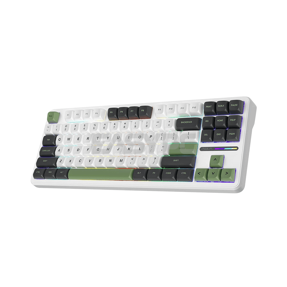Aula F87 RGB Gaming Mechanical Hotswappable Keyboard Wilderness Oasis ...
