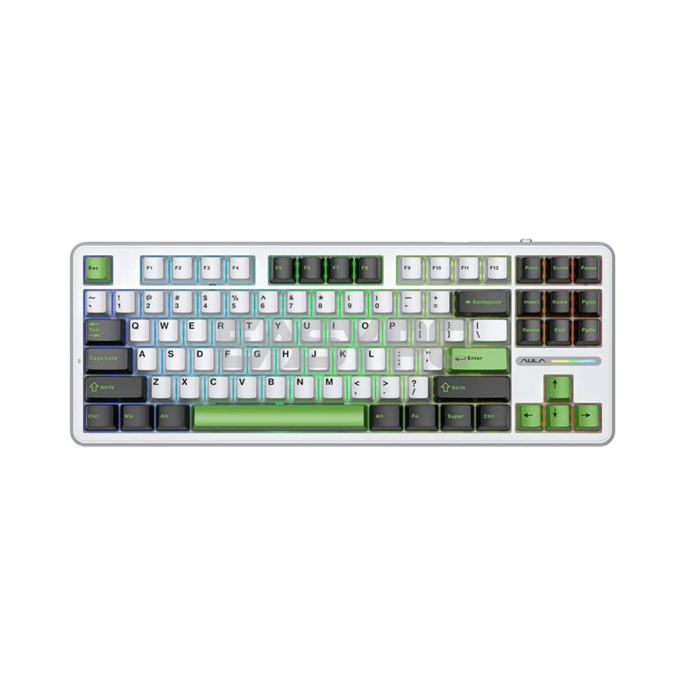 Aula F87 RGB Gaming Mechanical Hotswappable Keyboard Wilderness Oasis ...