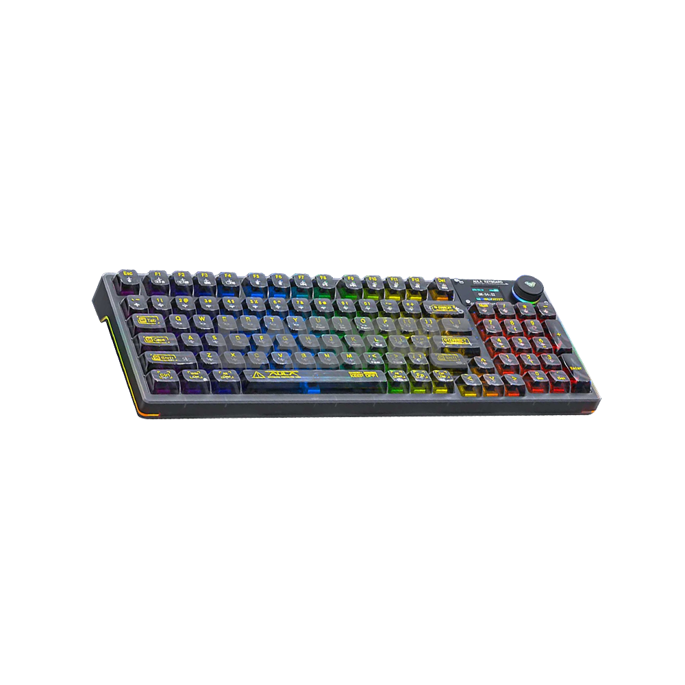 Aula F98 PRO RGB Gaming Mechanical Hotswappable Keyboard Black – EasyPC
