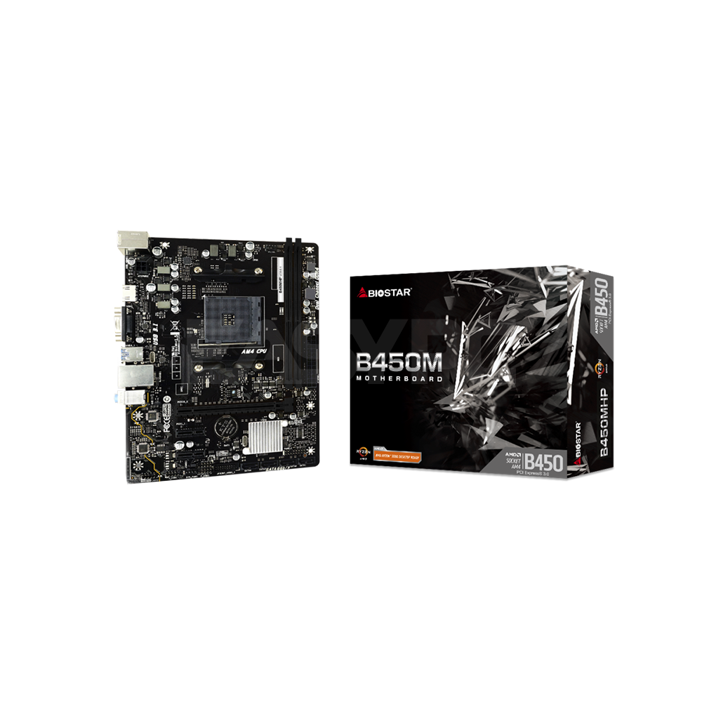 Biostar B450MHP 2.0 Socket Am4 Ddr4 Motherboard – EasyPC