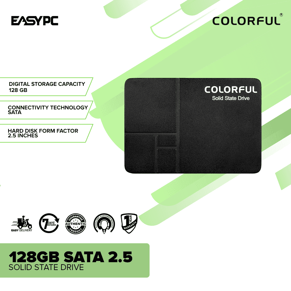 Colorful SL300 128GB SATA 2.5 Inch SSD – EasyPC