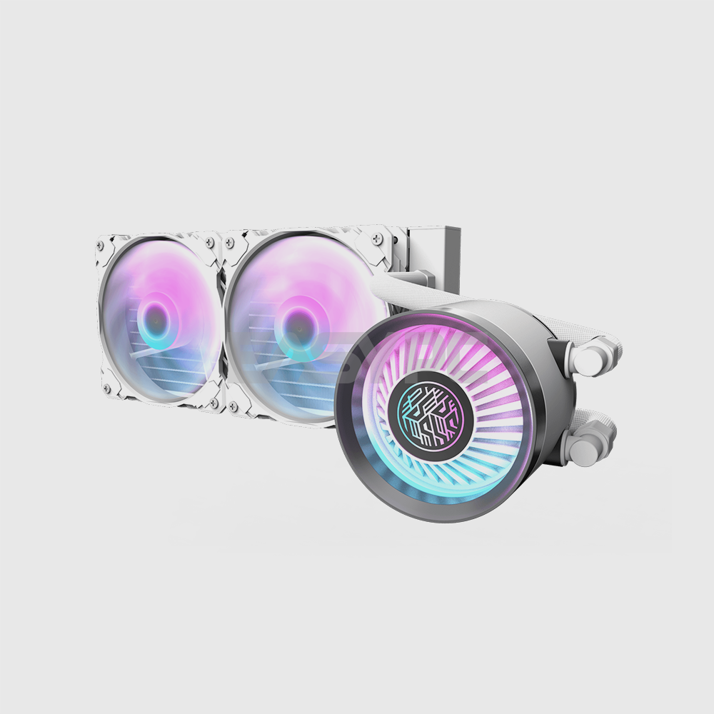DarkFlash DN240 CPU Liquid Cooler White – EasyPC