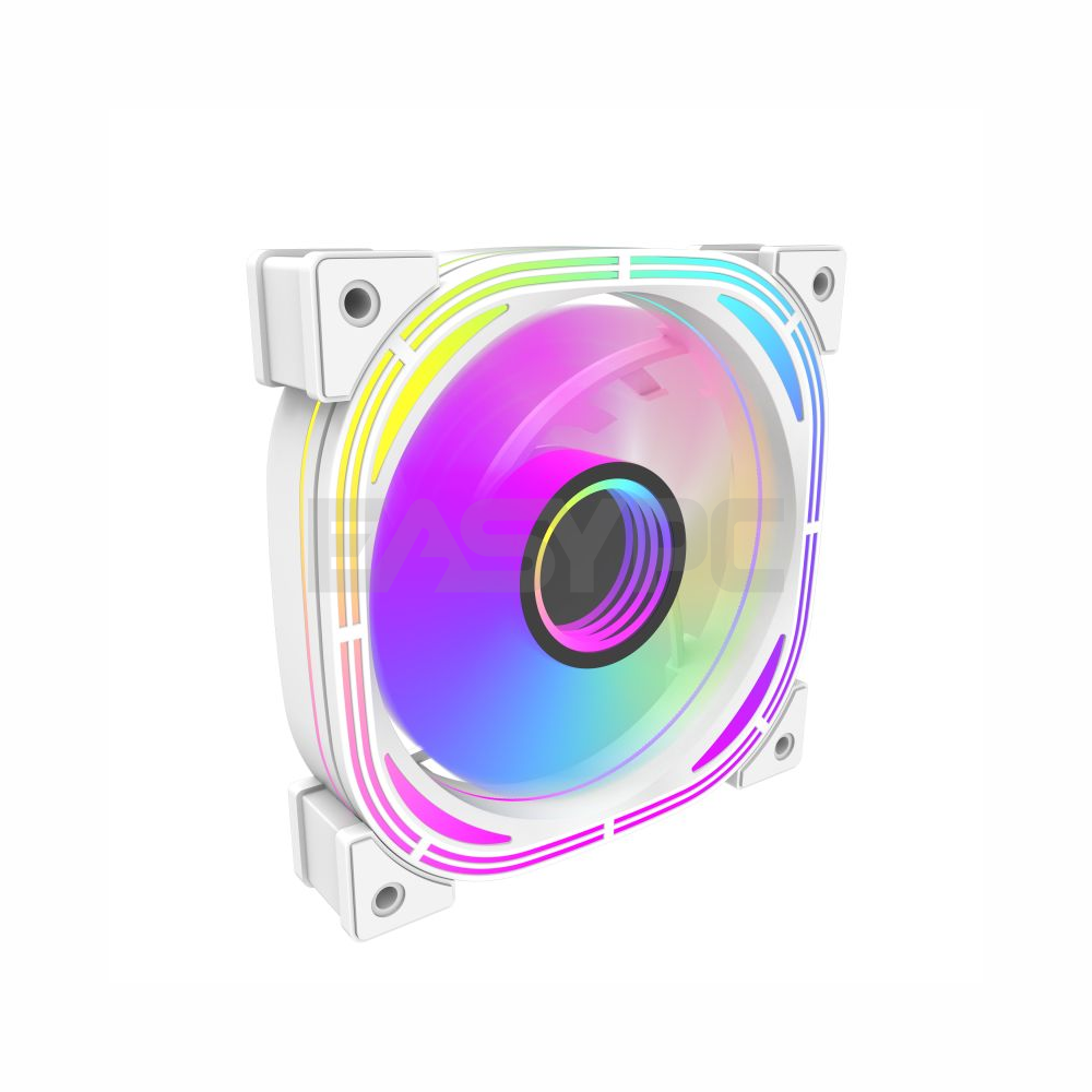 DarkFlash Infinity24 Single ARGB Chassis Fan White – EasyPC
