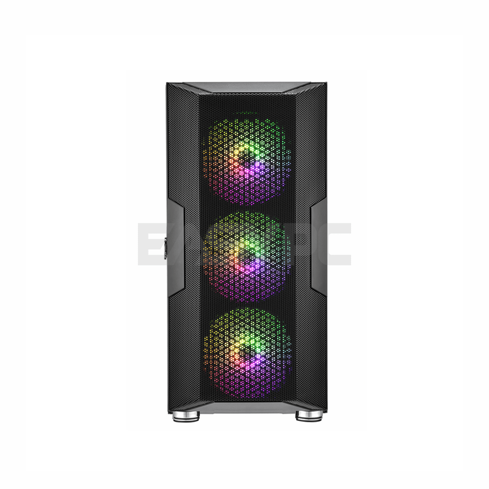 FSP CUT592 ATX Tempered Glass PC Case Black – EasyPC