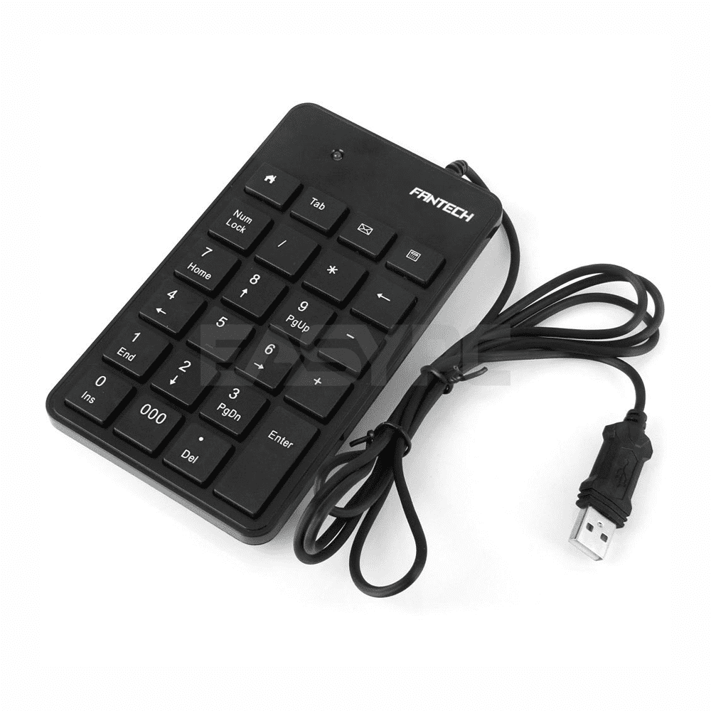 Fantech FTK801 Numeric Keypad Black – EasyPC