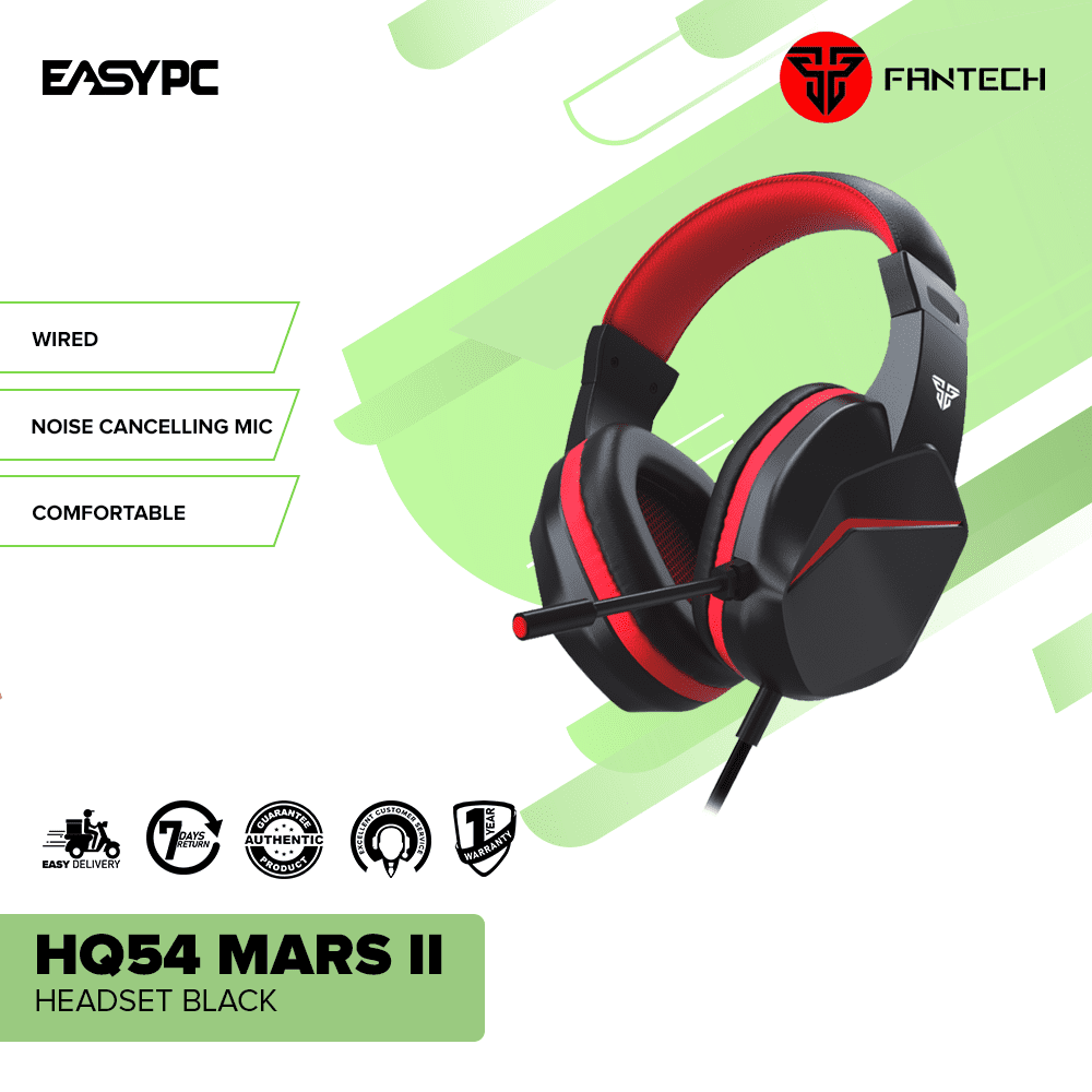 Fantech HQ54 MARS II Headset Black – EasyPC