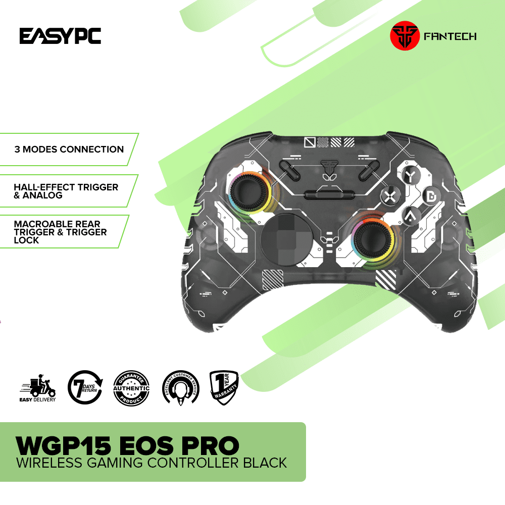 Fantech WGP15 EOS PRO Wireless Gaming Controller Black – EasyPC