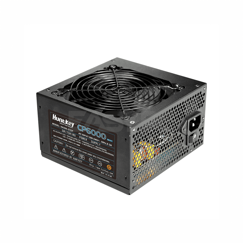 Huntkey CP6000 600w Power Supply – EasyPC
