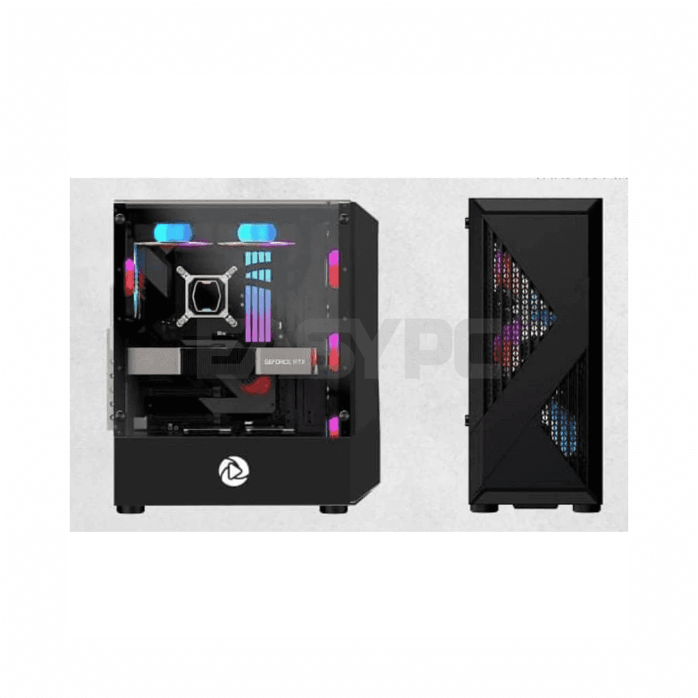 InPlay Meteor 06 ATX Gaming Case Black – EasyPC
