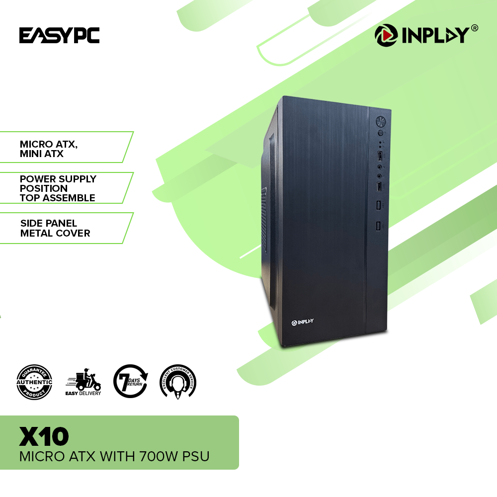 InPlay X10 Micro ATX with 700W PSU – EasyPC