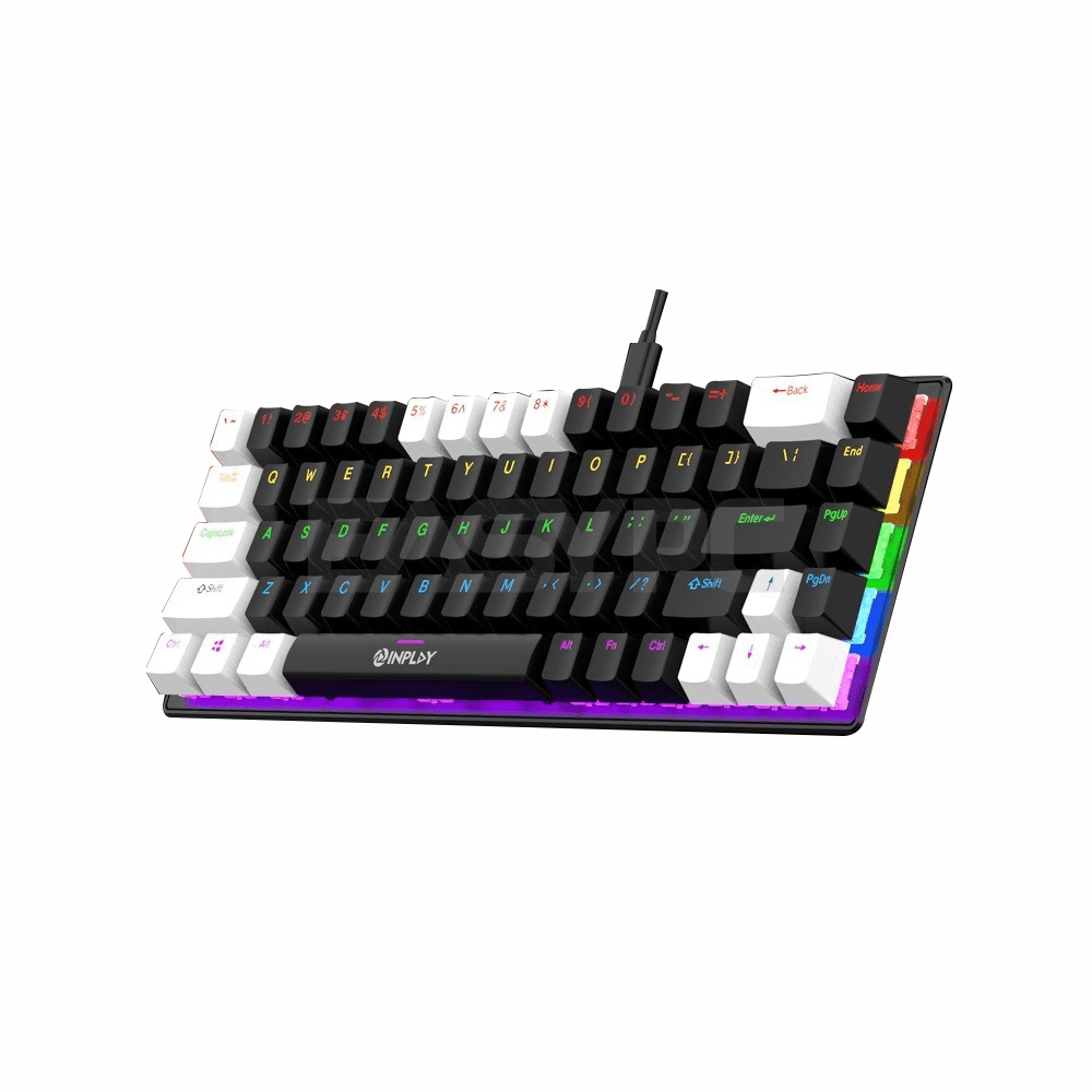 Inplay NK680-M Red switch Mechanical Gaming Keyboard Black white – EasyPC