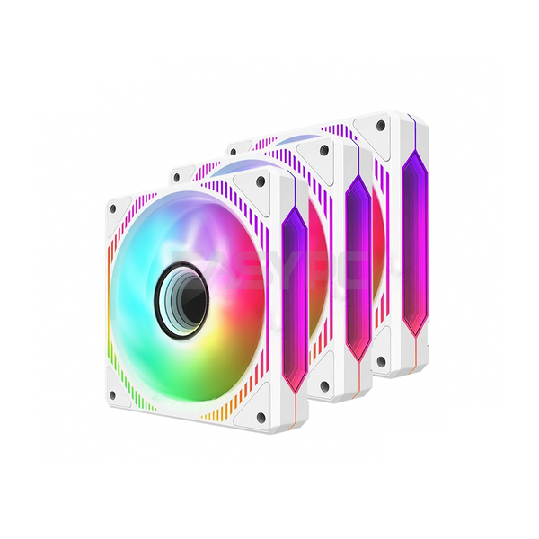 Inplay Openview Tower X3 3in1 ARGB Chassis Fan White – EasyPC