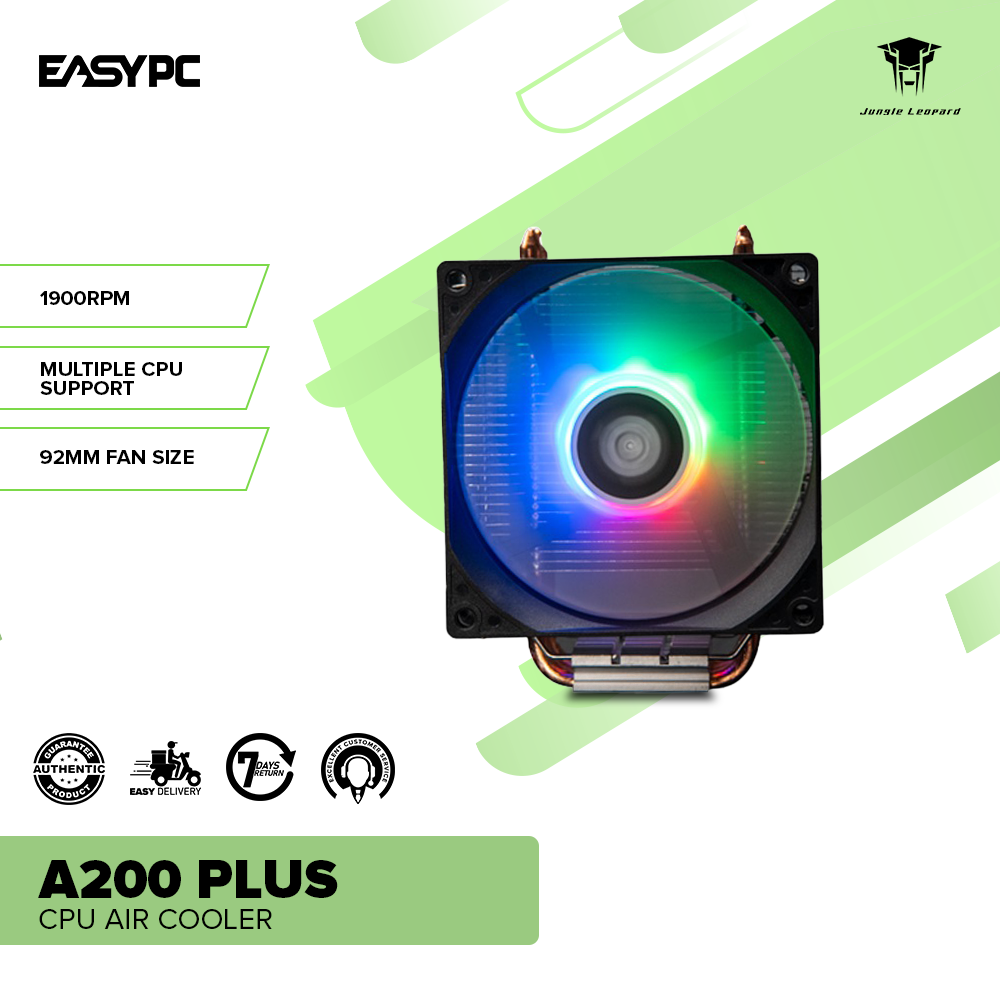 Jungle Leopard A200 Plus CPU Air Cooler – EasyPC