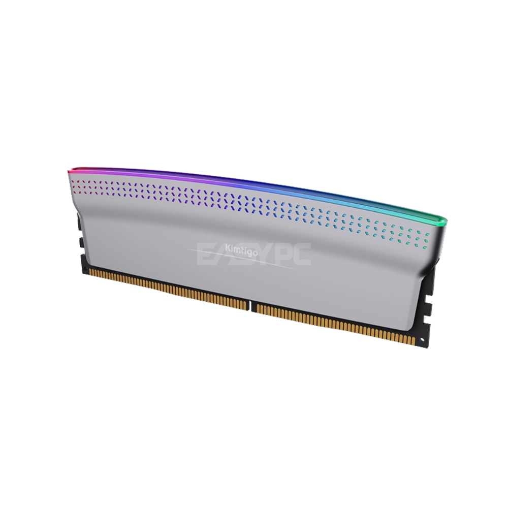 Kimtigo Z3 16GB 8x2 RGB 3600Mhz DDR4 Gaming Memory Silver – EasyPC