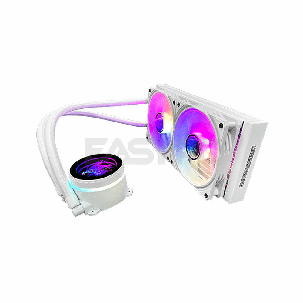 Kingsman KA-R240 ARGB Liquid Cooling White – EasyPC