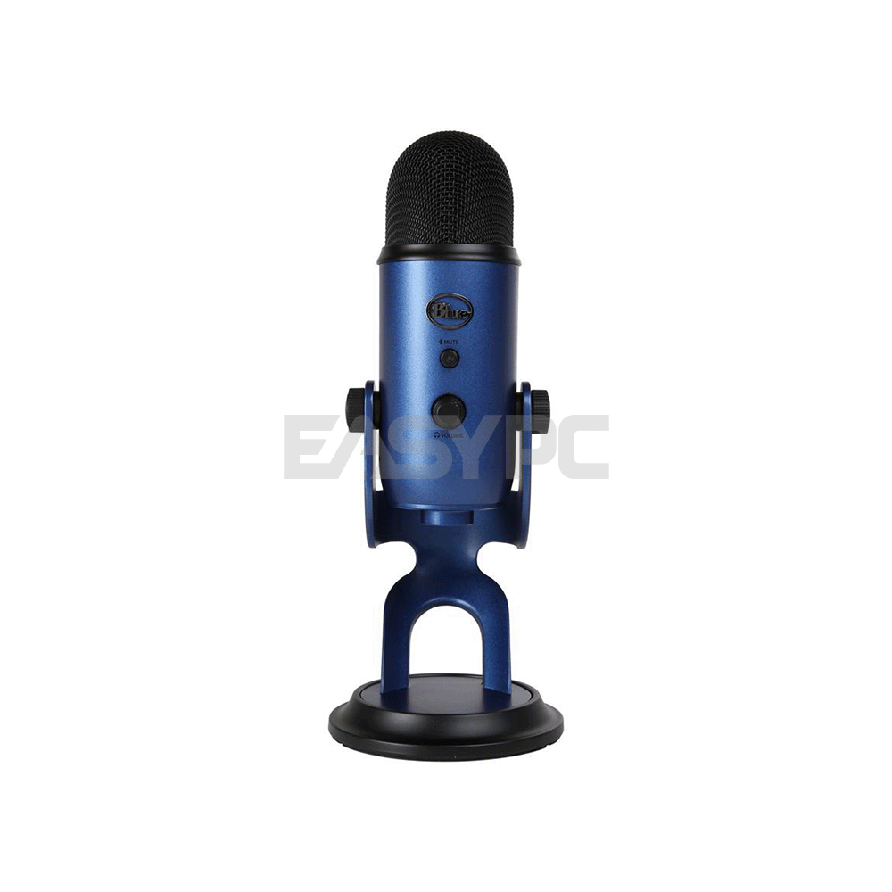 Logitech Blue Yeti Premium Multi-Pattern USB Microphone Midnight Blue ...