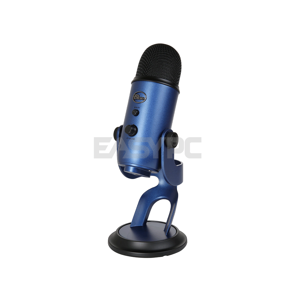 Logitech Blue Yeti Premium Multi-Pattern USB Microphone Midnight Blue ...