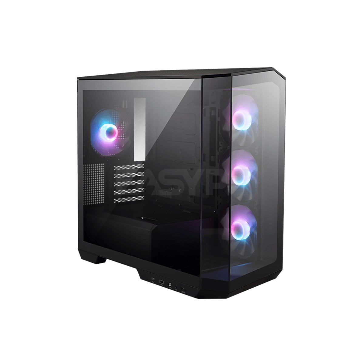 MSI MAG PANO M100R Project Zero Micro ATX PC Case Black – EasyPC