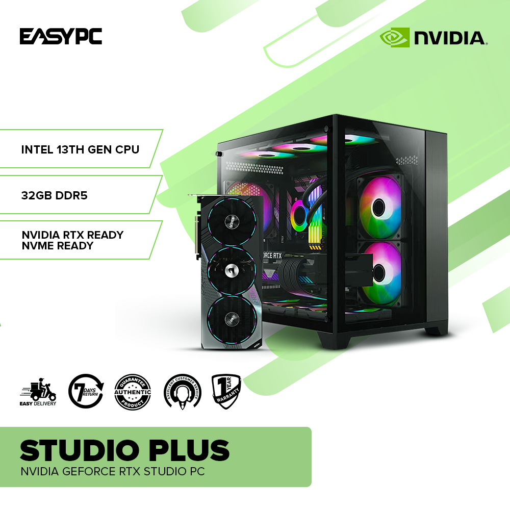 NVIDIA GeForce RTX Studio PC - Studio Plus – EasyPC
