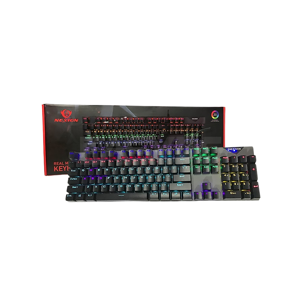 Nexion KY-610 RGB Mechanical Hotswap Keyboard Gray – EasyPC