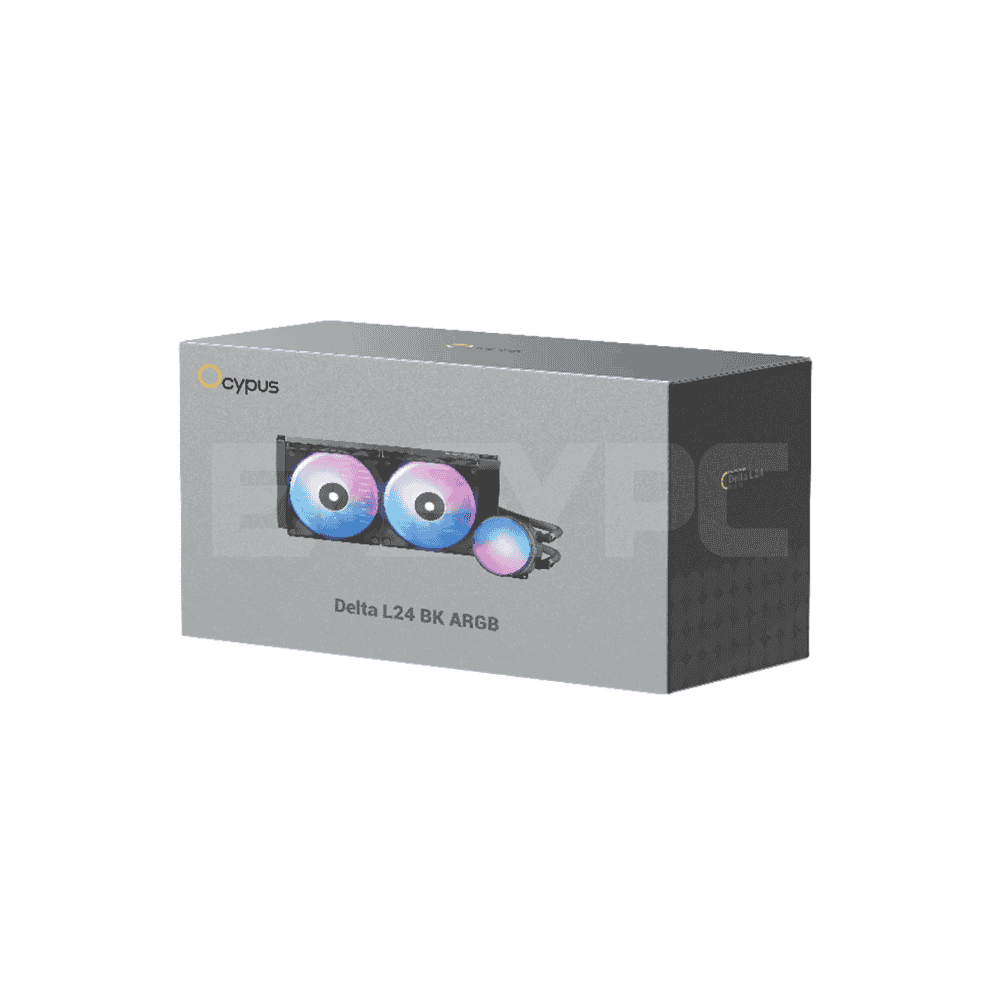 OCYPUS DELTA L24 ARGB BK AIO CPU LIQUID COOLER BLACK – EasyPC