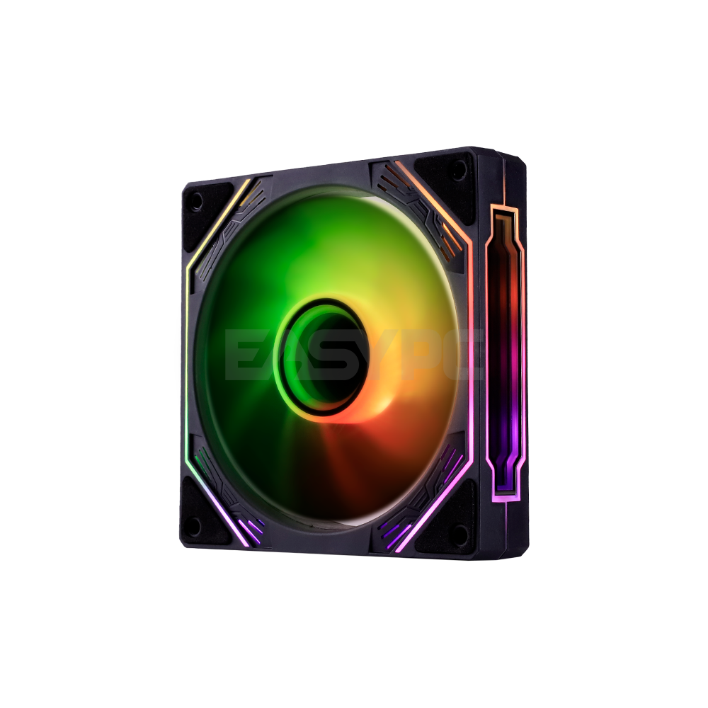 OVA RGB LET IT SHINE SINGLE 6 PIN CHASSIS FAN – EasyPC