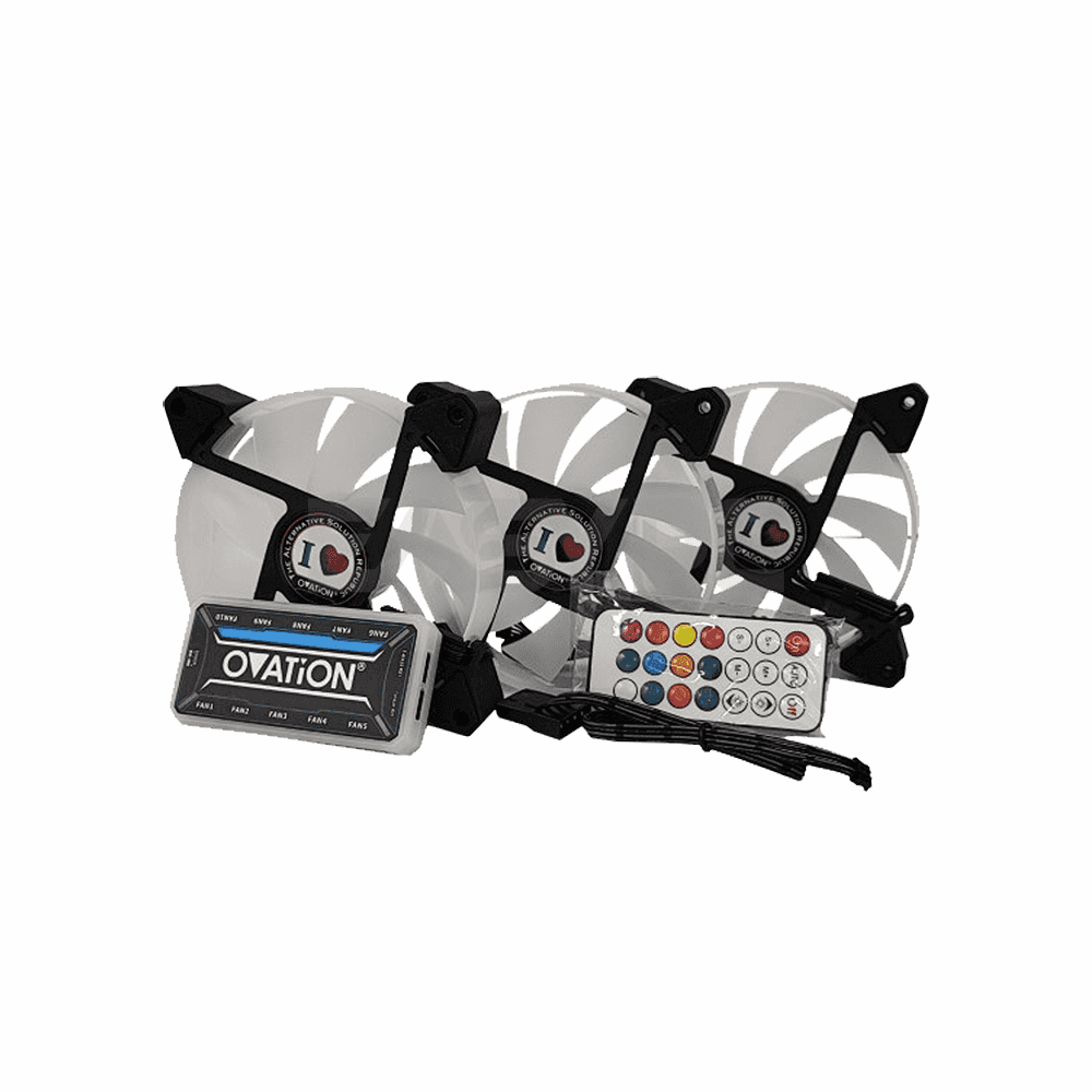 Ovation ACC 3in1 RGB kit Coldcool Standard Chassis Fan – EasyPC