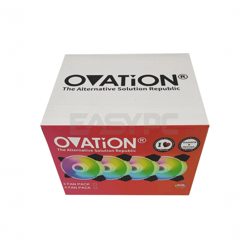 Ovation ACC 4in1 RGB kit Coldcool Standard Chassis Fan – EasyPC