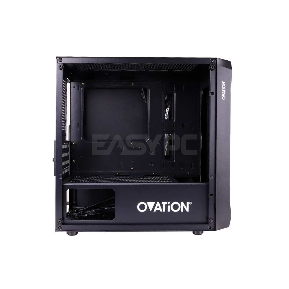 Ovation Hypergate Mesh 3.1 Micro ATX Gaming PC Case Black – EasyPC