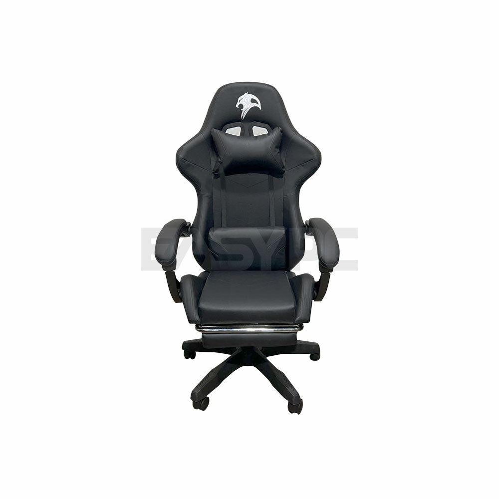 Panther Eclipse Series Nylon Legs Leather with Footrest Gaming Chair B ...