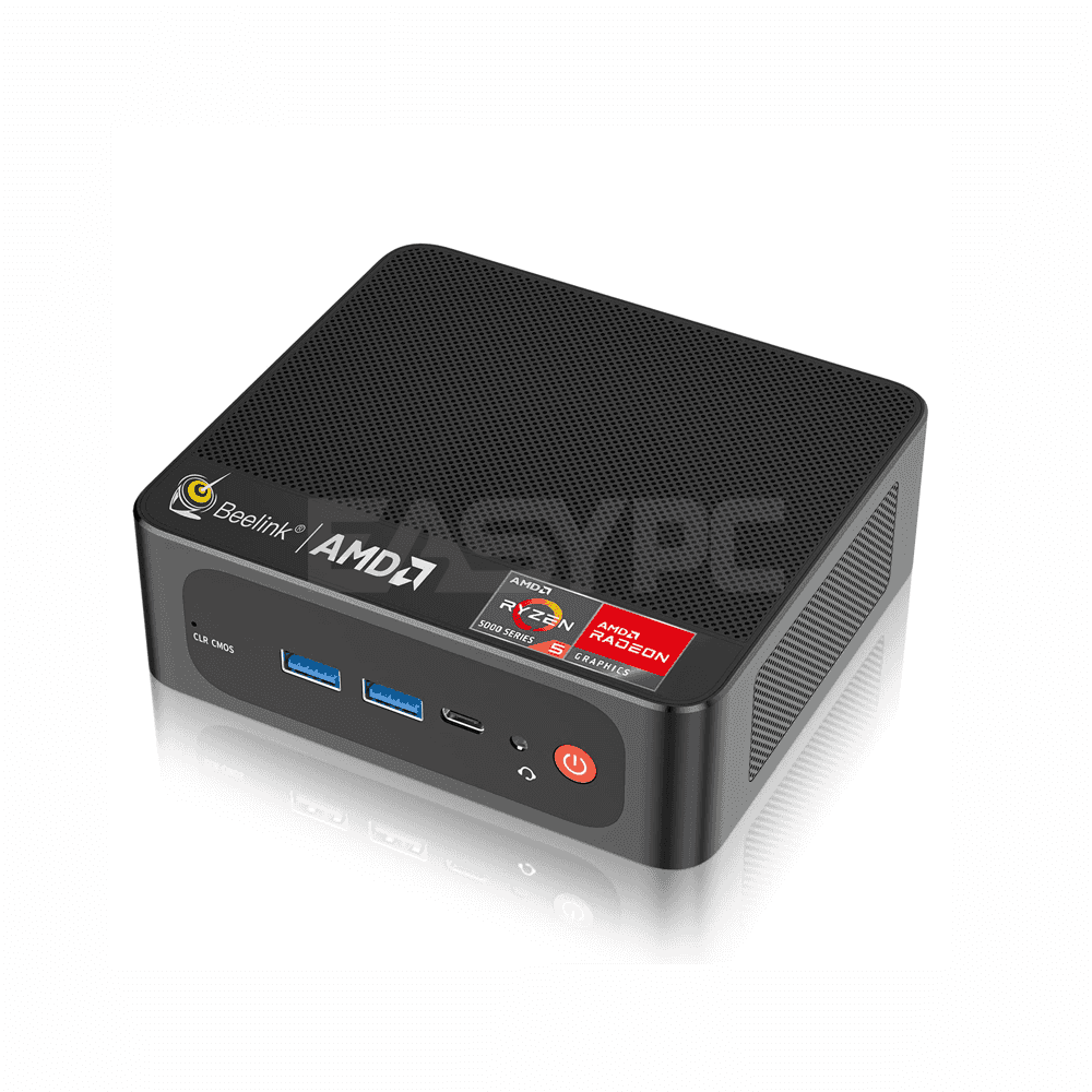 Pocket Rocket Beelink SER5 AMD Ryzen 5 5500U Processor / 16GB 3200MHZ ...