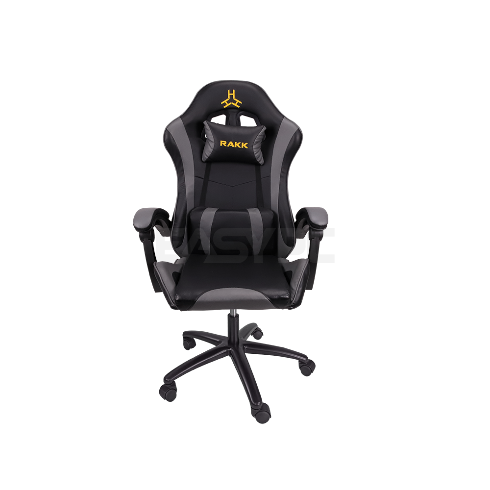RAKK DISNA Gaming Chair Black/Gray – EasyPC